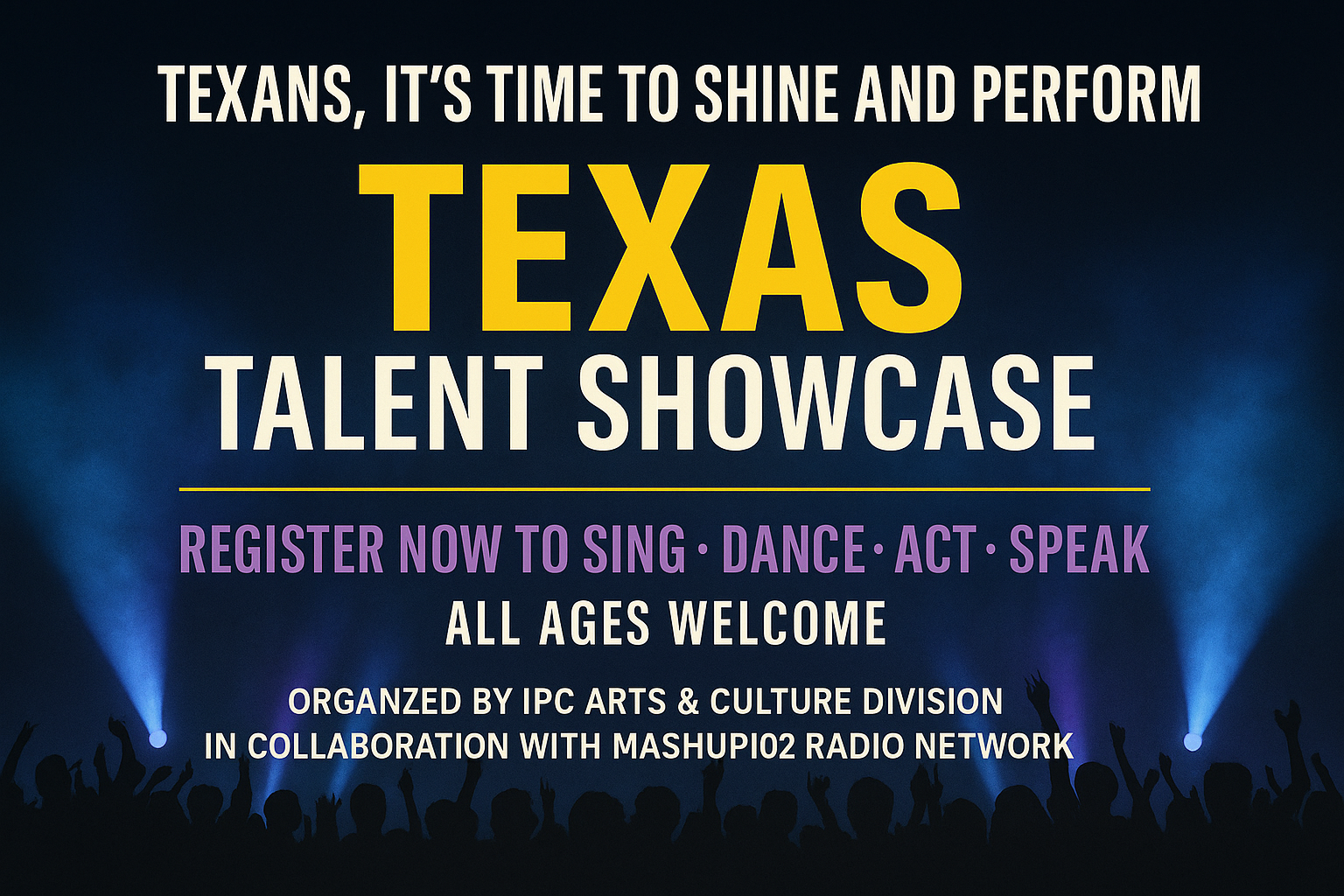 Texas Talent Showcase — Participant Registration